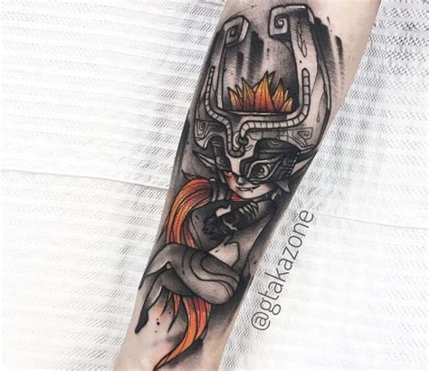 Midna Tattoo By Gustavo Takazone Post 28270 Midna Twilight Princess