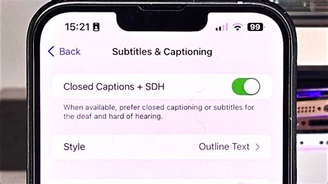 How To Use Subtitles And Captioning Accessibility Feature On IPhone