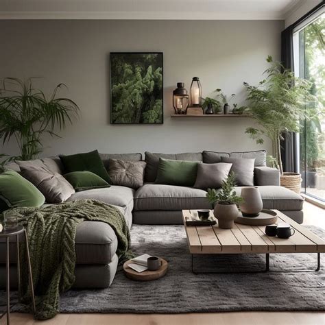 27 Grey And Green Living Room Ideas To Refresh Your Home Redo Your House