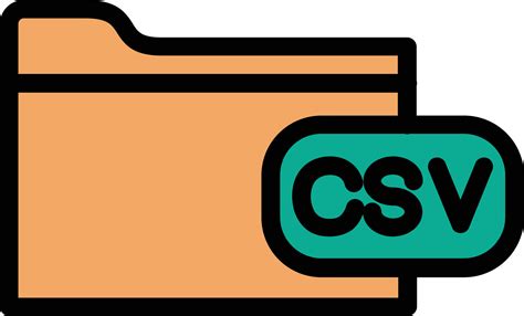 File Csv Vector Icon Design Vector Art At Vecteezy
