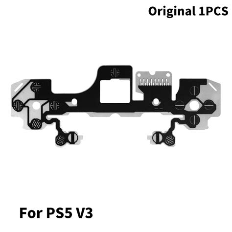 Original For Playstation 5 V1 V2 V3 Controller Conductive Film Flex Cable Circuit Board For Ps5
