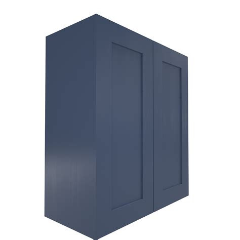 Blue Shaker 27″ Wall Cabinet Blue Shaker Cabinets