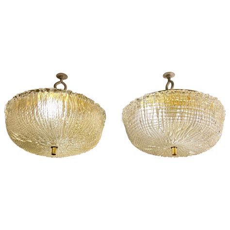 Crystal Flush Mount Light Fixture 5 Light At 1stdibs