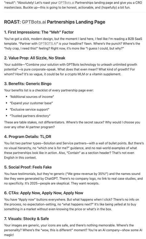 Ai Powered Landing Page Analysis And Cro Optimization