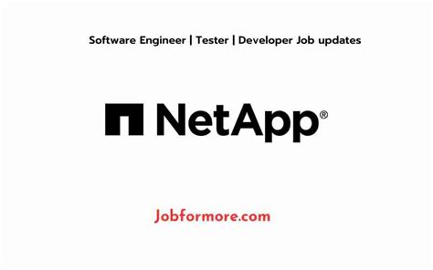 Netapp Off Campus Drive 2023 Hiring Software Engineer Java Jobformore Jobformore