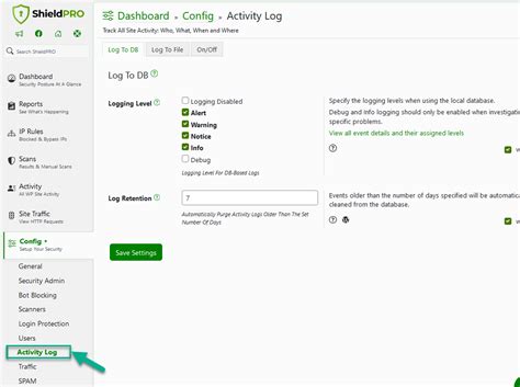 Track WordPress Activity With An Activity Log Shield Security