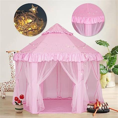 Roze Kindertent Voor Binnen En Meisjes