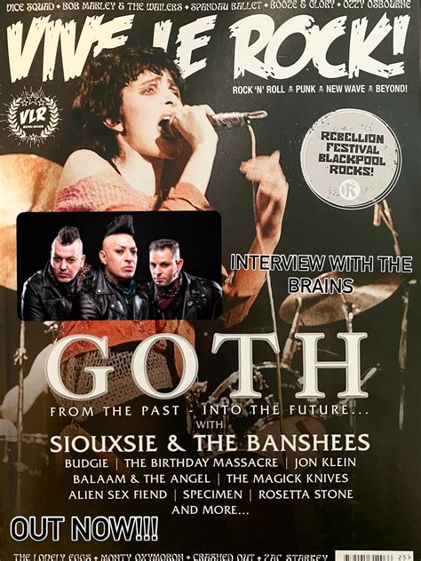 The Brains Out Now Vive Le Rock Magazine Featuring Facebook