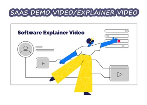 create demo animated explainer video saas software video by