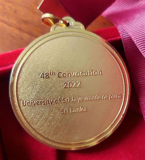 Medalback1 Department Of Physics