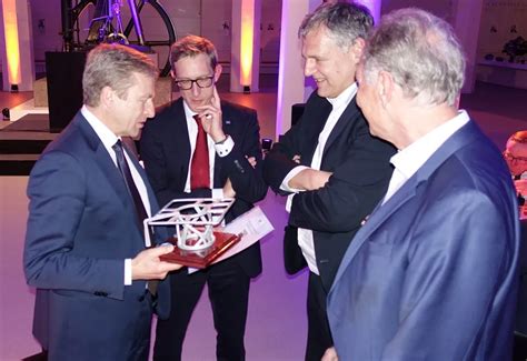 Production Honour For Oliver Zipse Chair Of Metal Forming And Casting