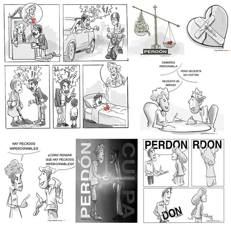 7 Nuevos Dibujos Sobre El Perdón Aunque Habría Motivos Para Que Fuesen 70…