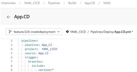 Chamindas Devops Journey With Msft Trigger Deployment Yaml Pipeline