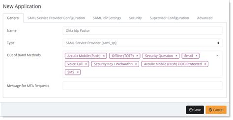 Okta Idp Factor Mfa Integration