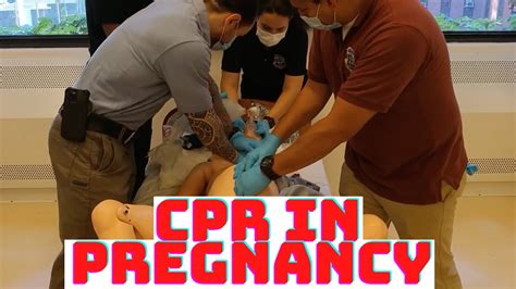 How To Perform Cpr For Cardiac Arrest In Pregnancy With Left Uterine Displacement Technique