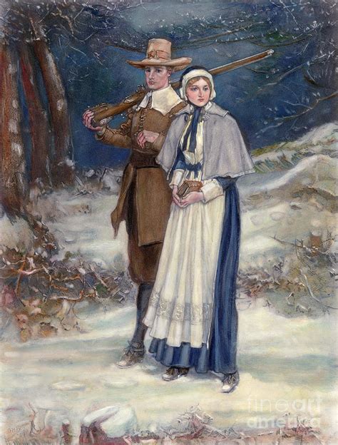 Puritans In Church