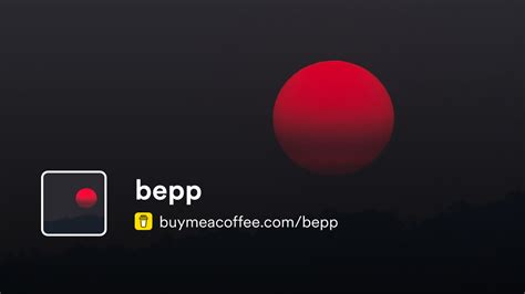 Bepp Buymeacoffee