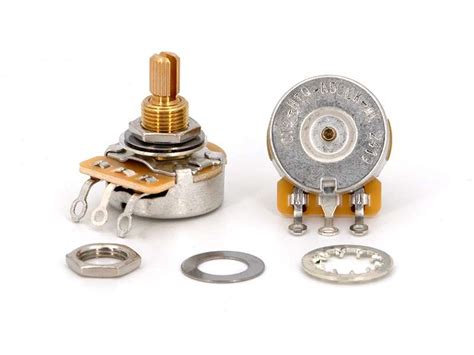 Cts High Torque 500k Vintage Audio Dimple Potentiometer Medium Shaft