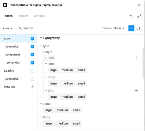 Allow Typography Tokens And Typography Styles To Persist From A Source Set When Switching Themes
