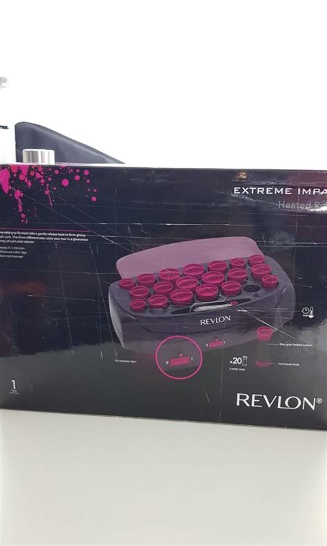 Revlon Heated Rollers Hair Roller Beauty And Personal Care Hair On Carousell