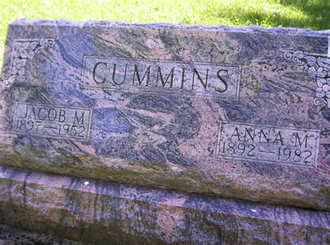 Anna Marie Schellenberg Cummins 1892 1982 Mémorial Find A Grave