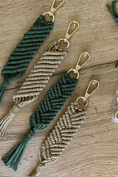 Брелок макраме macrame keychain macrame joni