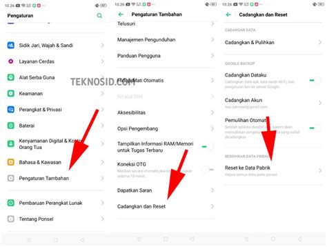 Cara Reset Data Hp Realme Reset Sampai Kosong Teknosid