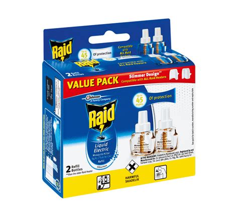 Raid Electric Refill Insect Killer 12 X 2 X 33ml Makro