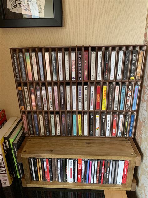 Cassette Tape Storage Cassette Tape Holder Cassette Tape Etsy