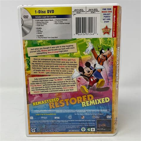 Dvd Disney Have A Laugh Volume 4 Shophobbymall