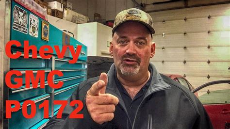 Chevy Gmc Code P0172 Youtube