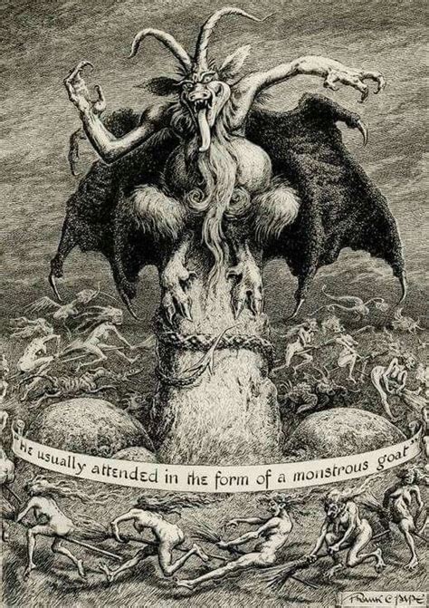 Witch333s Demonology Art Occult Engraving Baphomet Eliphas Levi