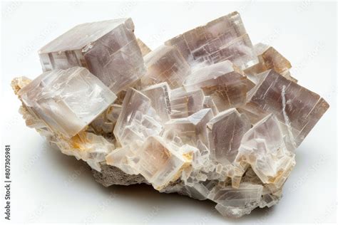 Muscovite A Sheet Silicate Mineral Sample With Booklet Structure A