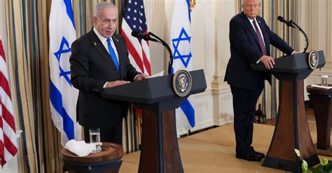 For Netanyahu Trumps Nod To Peace Puts Him In A Tough Spot The New