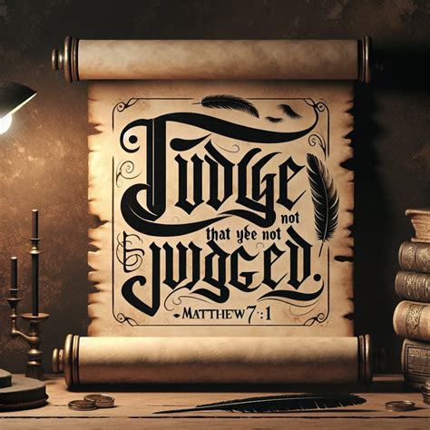 What Does Matthew 71 Mean Bible Art