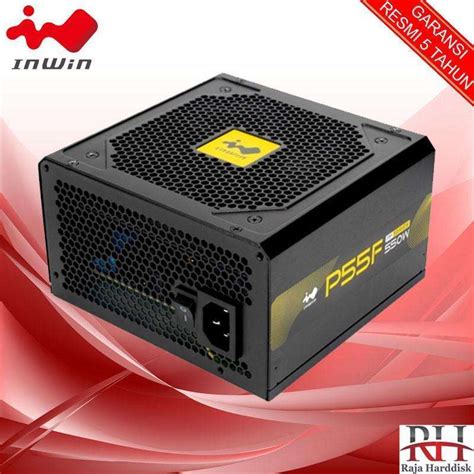 Jual Inwin Psu P55f 550w 80 Gold Power Supply Inwin 550w Gold Di Seller Raja Harddisk