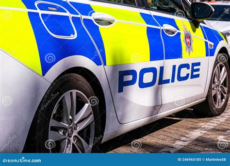 Close Up Of Police Patrol Response Cars Editorial Image Image Of