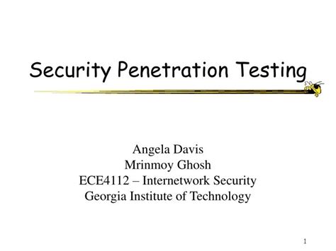 ppt security penetration testing powerpoint presentation free