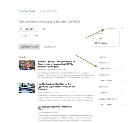 how can i search within my feedly feedly documentation