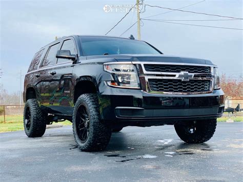 2018 Chevrolet Tahoe With 20x10 25 Motiv Offroad Magnus 423b And 295
