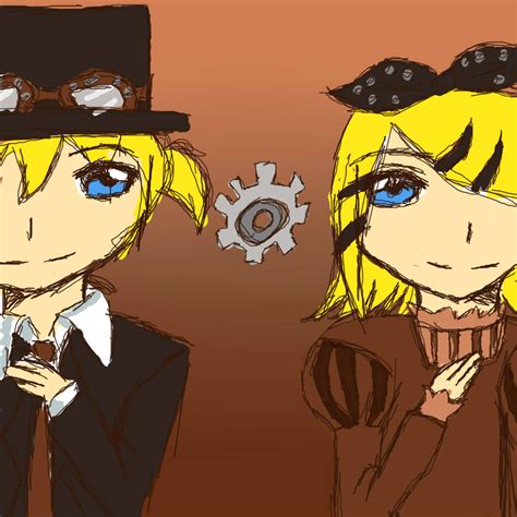 Steampunk Rin And Len By Mangaluva446 On Deviantart