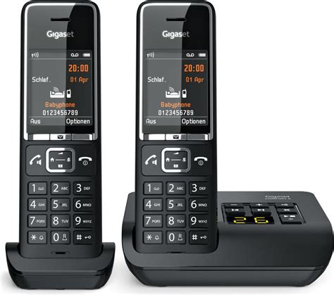 Gigaset Comfort 550a Telefon Analogowydect Zestaw