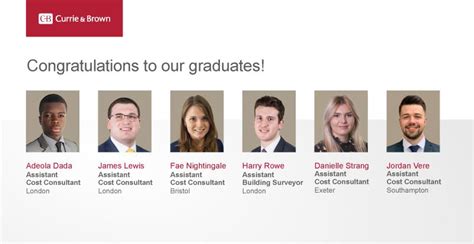 Currie And Brown On Linkedin Currie And Brown Would Like To Congratulate Those Who Will Be Graduating