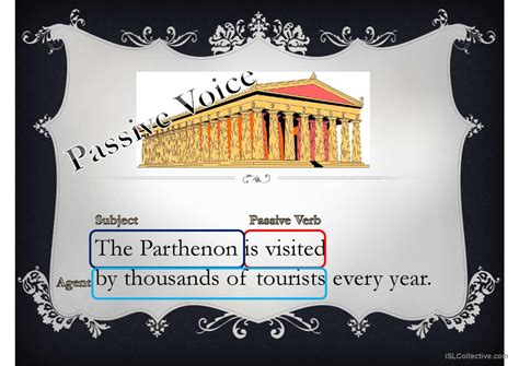 Passive Voice Presentation English Esl Powerpoints