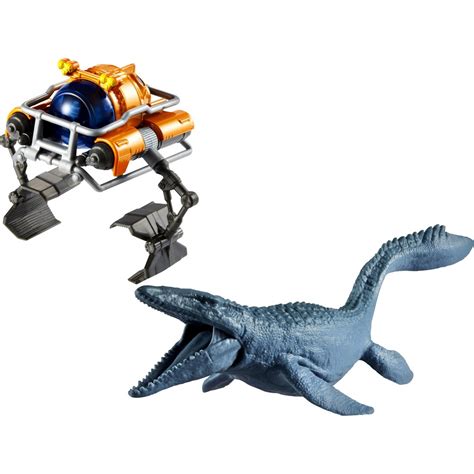 Mattel Jurassic World Cars And Dinosavers Set Mosasaurus Sea Sub Fmy31 Hbh93 Toys Shopgr