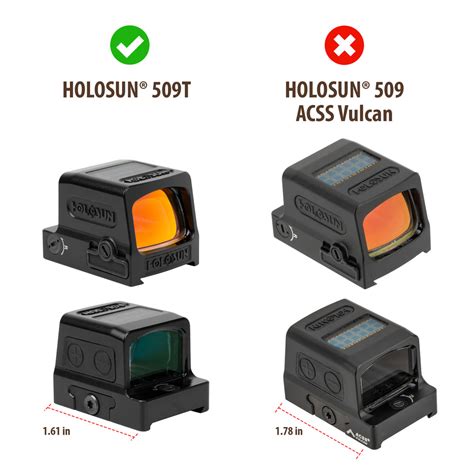 Glaregard® Anti Reflective Lens For Holosun® 509t Opticgard®