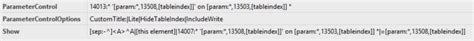 Parametercontrol Lite Write Only Parameter Dataminer Dojo