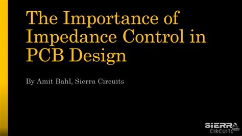 Understanding Pcb Impedance Control A Guide For Designers Mainpcba One Stop Pcb Assembly