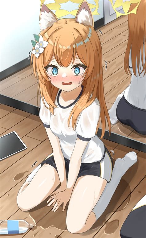 Mari And Mari Blue Archive Drawn By Cpkprd Danbooru