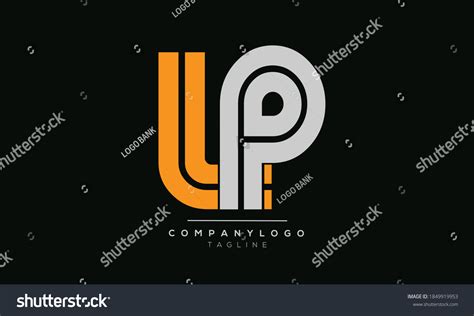 Lp Initials Monogram Text Alphabet Logo Stock Vector Royalty Free